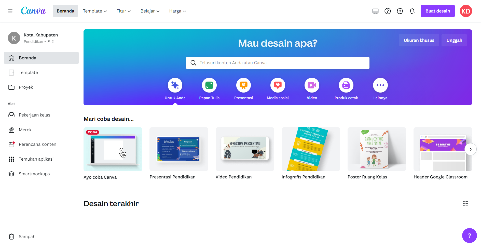 Panduan Menautkan Akun belajar.id ke Canva untuk Pendidikan – belajar.id Panduan Menautkan Akun belajar.id ke Canva untuk Pendidikan – belajar.id