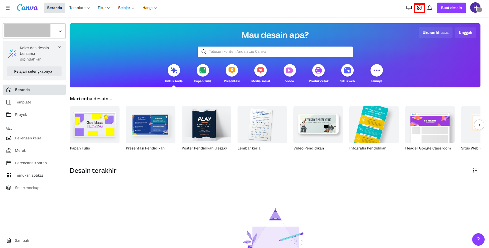 Panduan Menautkan Akun belajar.id ke Canva untuk Pendidikan – belajar.id Panduan Menautkan Akun belajar.id ke Canva untuk Pendidikan – belajar.id